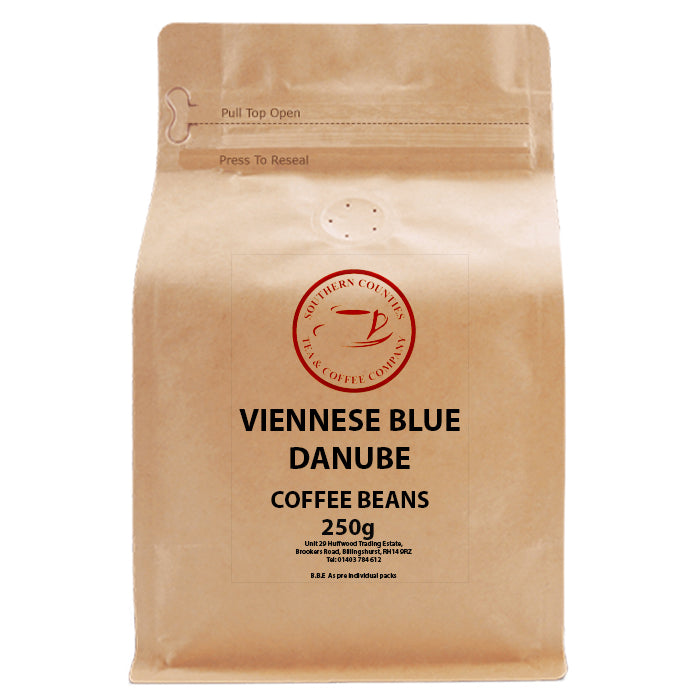 BEANS - NEW Viennese Blue Danube Coffee Beans – UK Catering Supplies